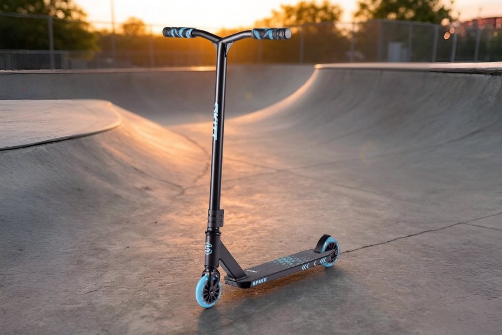 Český design freestyle koleběžek SKITT dobývá skateparky